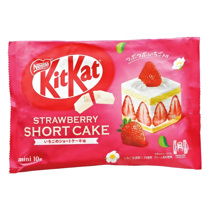 Kit Kat Short Cake Morango – Loja Japonesa Goyo-Ya