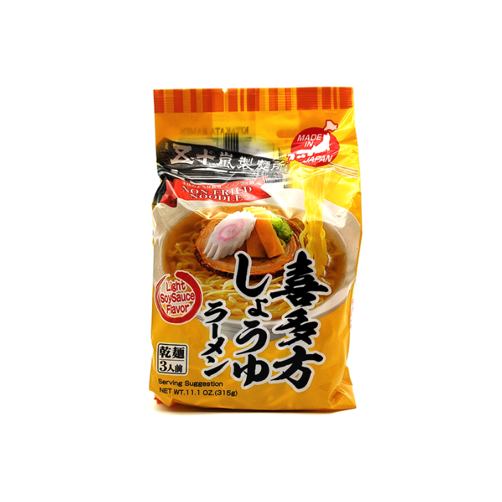 Massa Instantânea Ramen Soja Kitakata 3x105g – Loja Japonesa Goyo-Ya